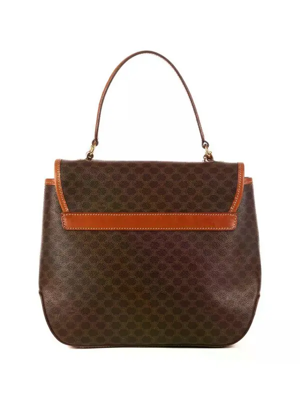 Celine Macadam Pattern Tote Bag - Brown