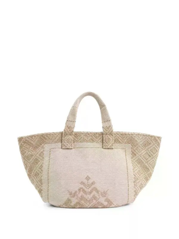 LE DAF Rosette Tote Bag