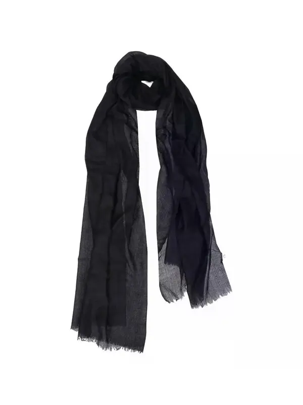 LA ROSE Frayed-edge Scarf