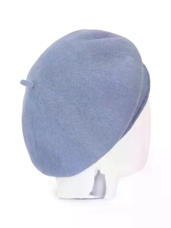 LA ROSE Roll-up Beret - Blue