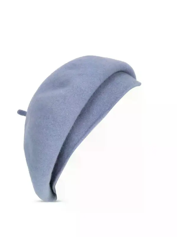 LA ROSE Roll-up Beret - Blue