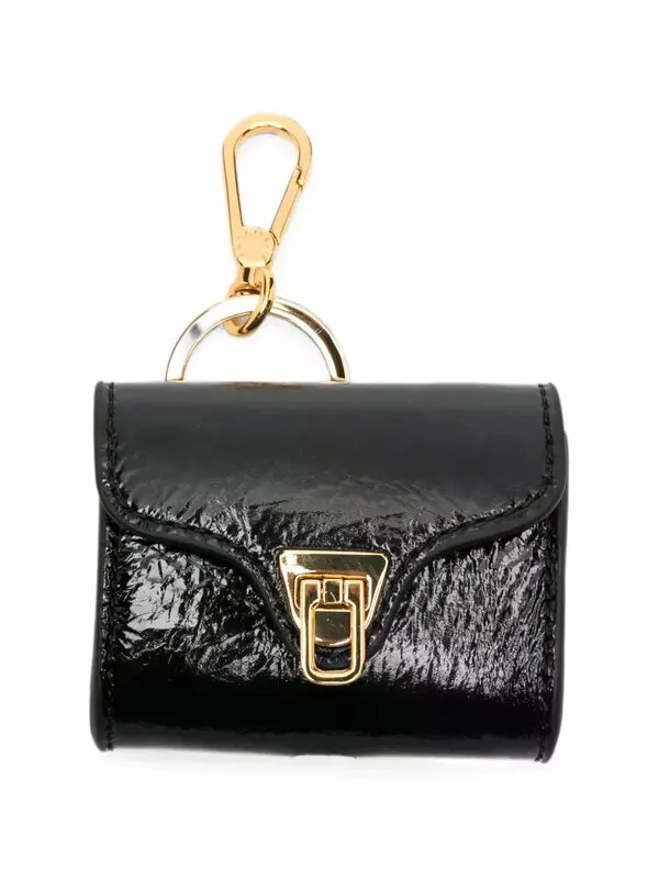 COCCINELLE Beat Keyring - Black