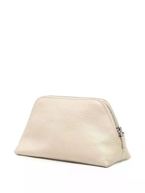 COCCINELLE Helga Pebbled Make-up Bag - Neutrals