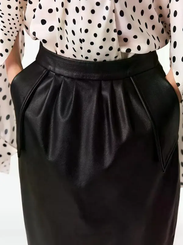 Stella McCartney Pleated Front Pencil Skirt