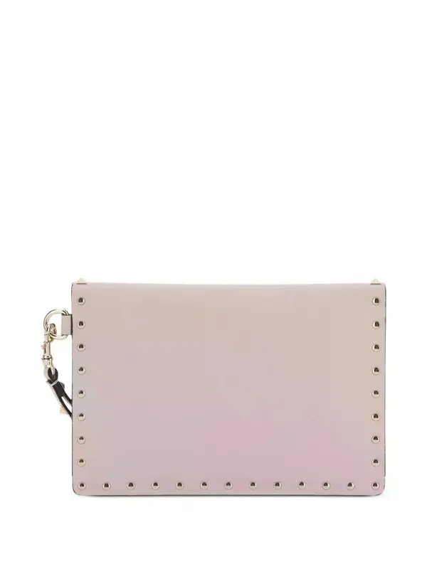 Valentino Garavani Rockstud Clutch Bag - Pink