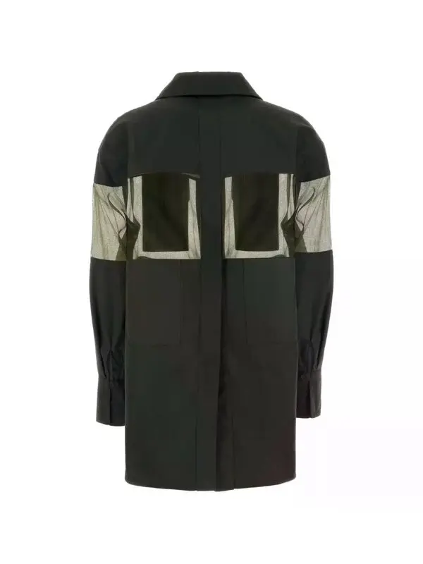 Fendi Sheer-panel Jacket