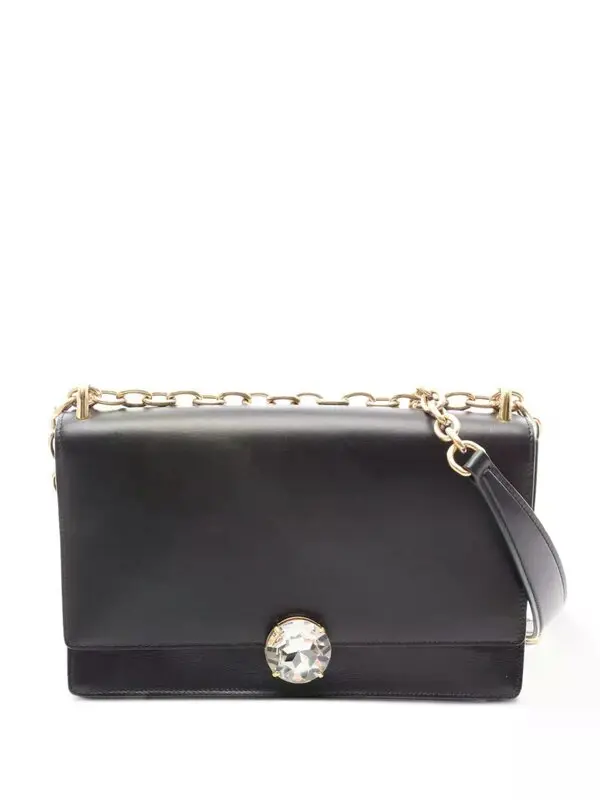 Miu Miu Crystal-embellished Chain Shoulder Bag