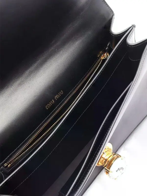 Miu Miu Crystal-embellished Chain Shoulder Bag