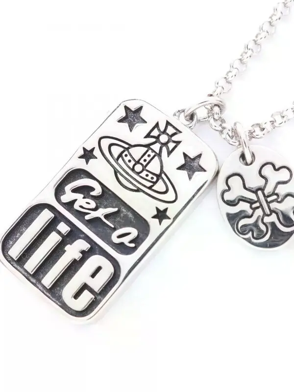 VIVIENNE WESTWOOD Lancelot Plaque Necklace