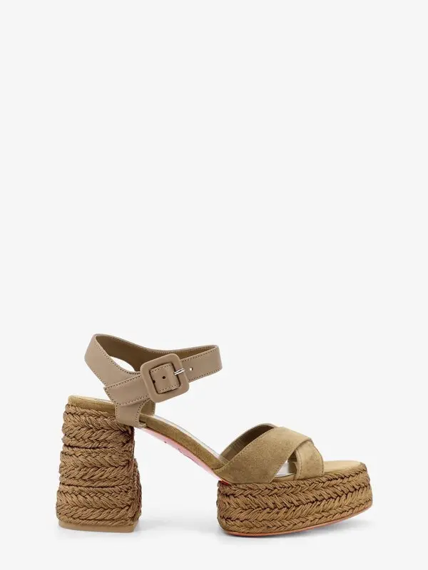 CHRISTIAN LOUBOUTIN Calakala 85 Leather Sandals - Multicolor