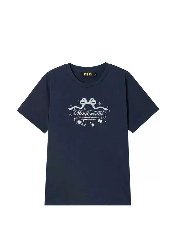 MINI CREAM Graphic Print T-shirt