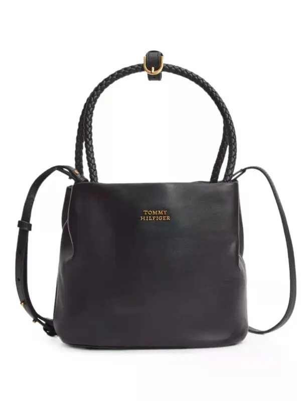 Tommy Hilfiger Braided Handle Shoulder Bag