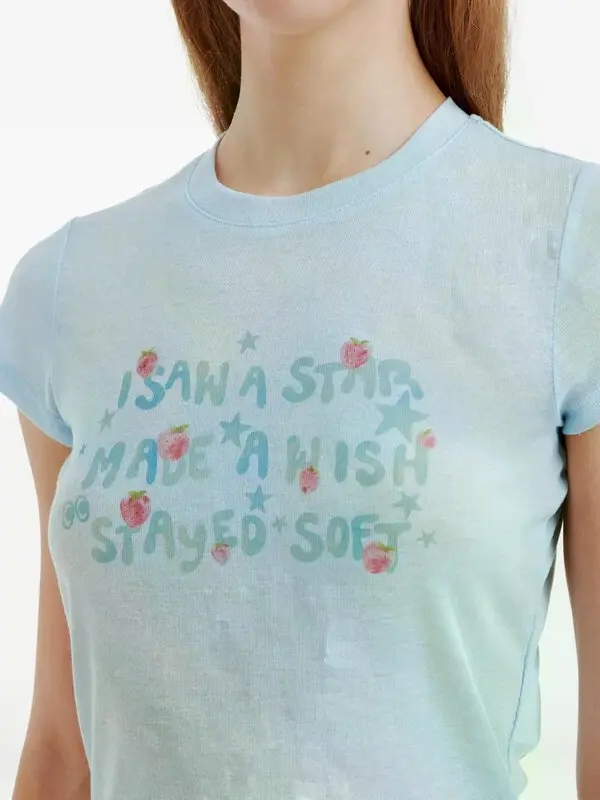 MINI CREAM Graphic Print T-shirt