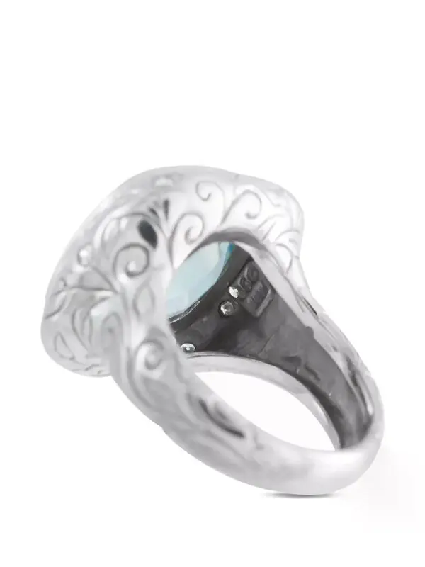 SEIDENGANG Topaz And Diamond Ring