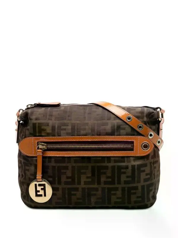 Fendi Zucca Canvas Crossbody Bag