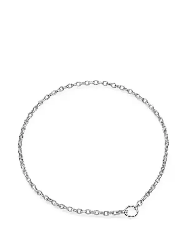 David Yurman Mercer Petite Chain Necklace - Silver