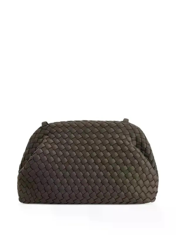 MARREA Woven Drawstring Clutch Bag