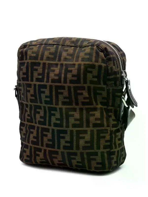 Fendi Zucca Canvas Crossbody Bag