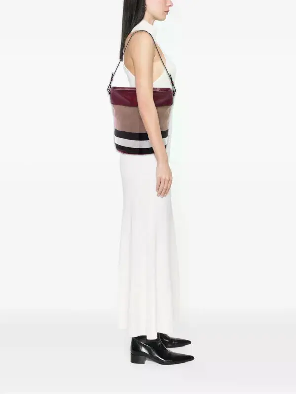 Burberry Medium Ashby Bucket Bag - Brown