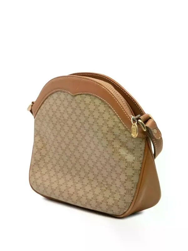 Celine Macadam Coated Canvas Crossbody Bag