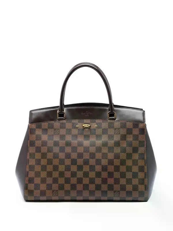 LOUIS VUITTON Damier Ebene Rivoli Mm Satchel