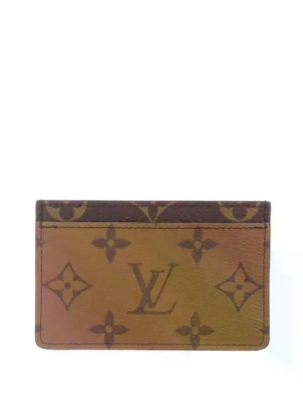 LOUIS VUITTON 2021-2026 Monogram Reverse Card Holder