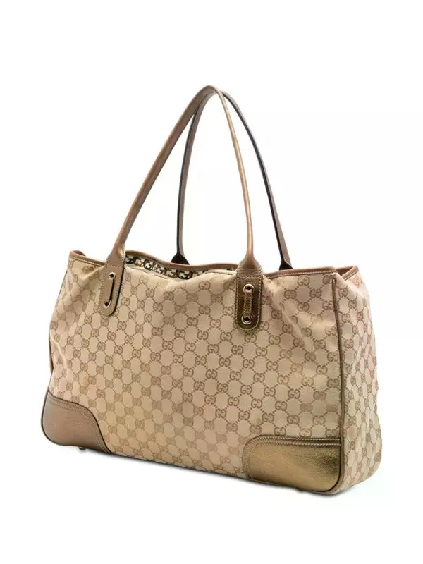 Gucci Gg Canvas Princy Tote Bag