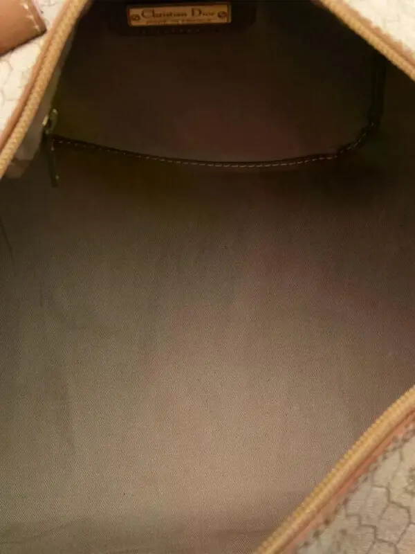 Dior Honeycomb Coated Canvas Boston Bag