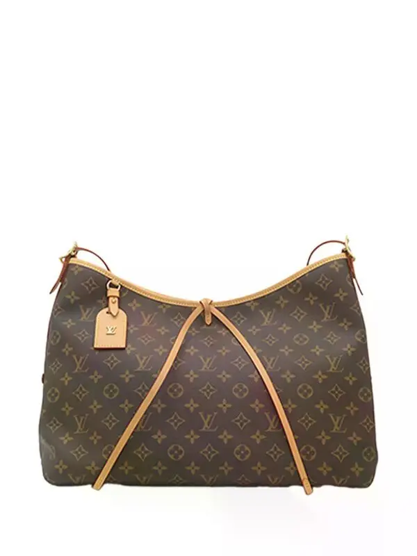 LOUIS VUITTON Monogram Carryall Mm Crossbody Bag - Brown