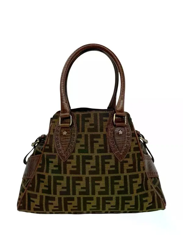 Fendi Zucca Canvas Etniko Handbag