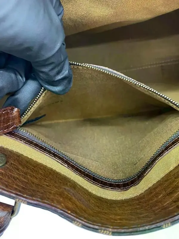 Fendi Zucca Canvas Etniko Handbag