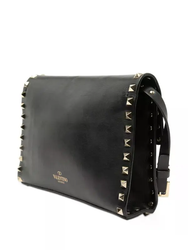 Valentino Garavani Small Leather Rockstud Flap Crossbody Bag
