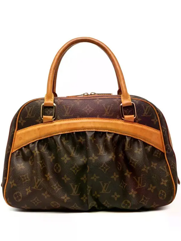 LOUIS VUITTON Monogram Mizi Handbag - Brown