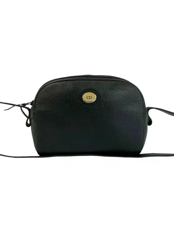 Dior 20th Century Leather Crossbody Bag - Black