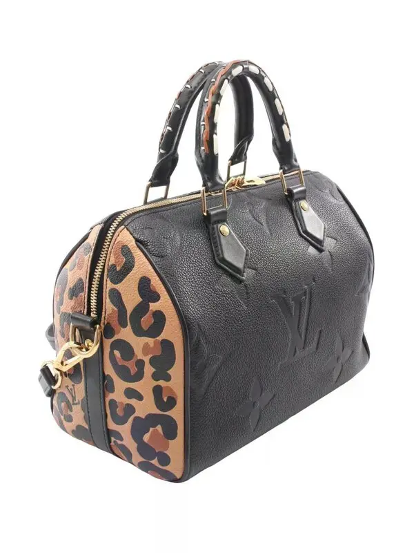 LOUIS VUITTON Speedy Bandouliere 25 Boston Bag - Black