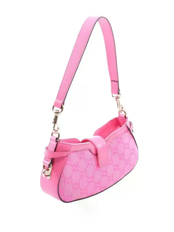 Gucci Mini Gg Canvas Moon Shoulder Bag