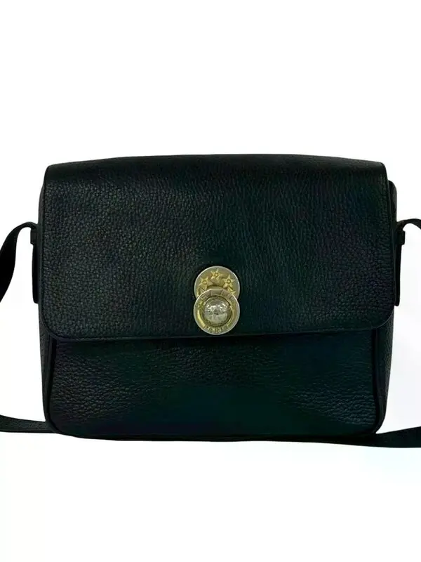 Celine Leather Crossbody Bag - Black