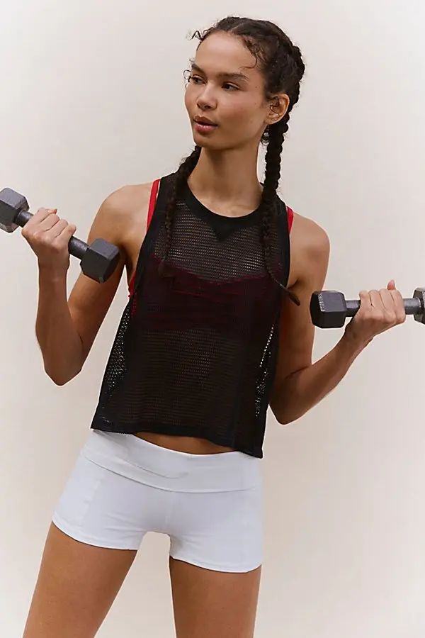 Free People Too Good Perforated Tank