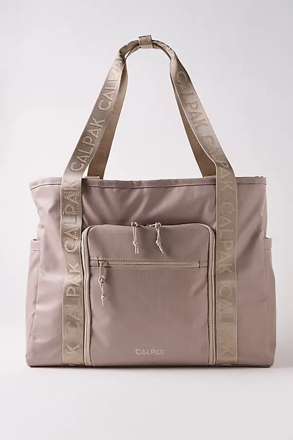 CALPAK 35l Water-resistant Tote Bag - Stone