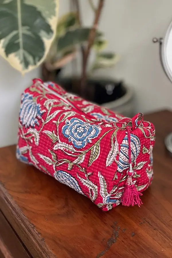BE DEVA Diya Cosmetic Bag