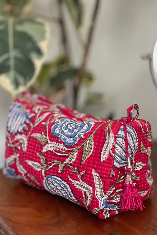 BE DEVA Diya Cosmetic Bag