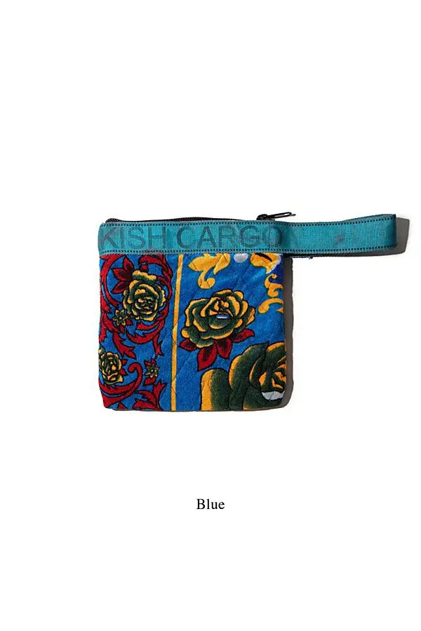 PUEBCO Mao's Fabric Pouch - Blue