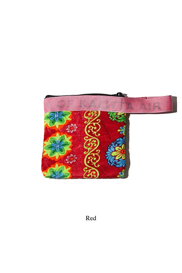 PUEBCO Mao's Fabric Pouch - Red