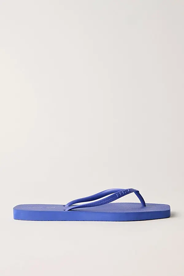 BRIZZA AREZZO Rubber Flip Flops - Navy