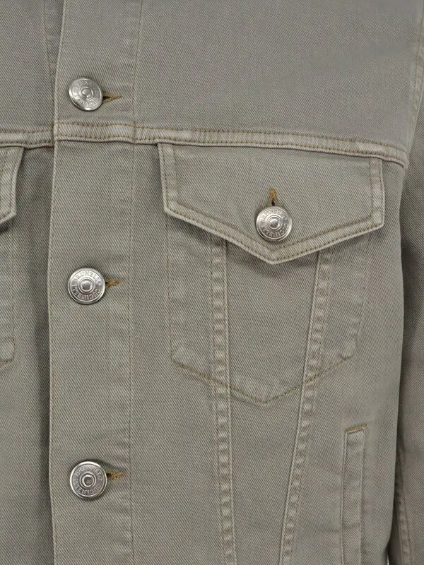 Brunello Cucinelli Grey Denim Jacket - Multicolor