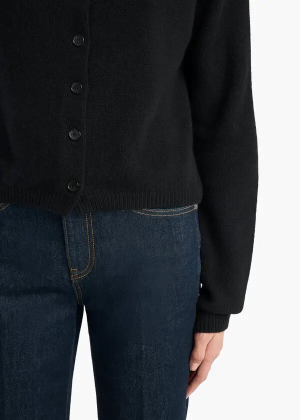 Khaite Annora Cardigan - Midnight Navy