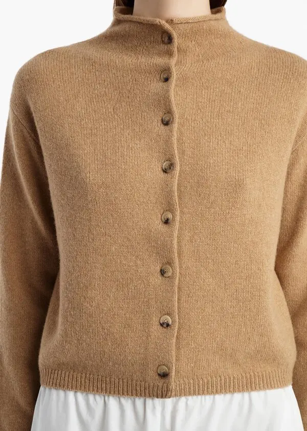 Khaite Annora Cardigan - Camel
