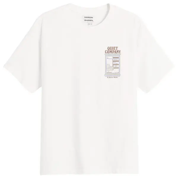 DAMSON MADDER Graphic T-shirt - Ecru
