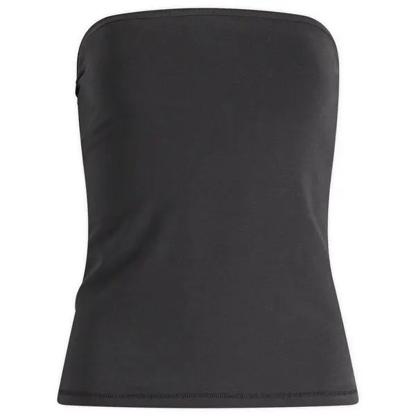 SKIMS Cotton Jersey Tube Top - Soot