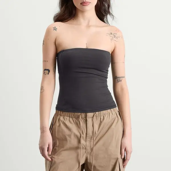 SKIMS Cotton Jersey Strapless Tube Top